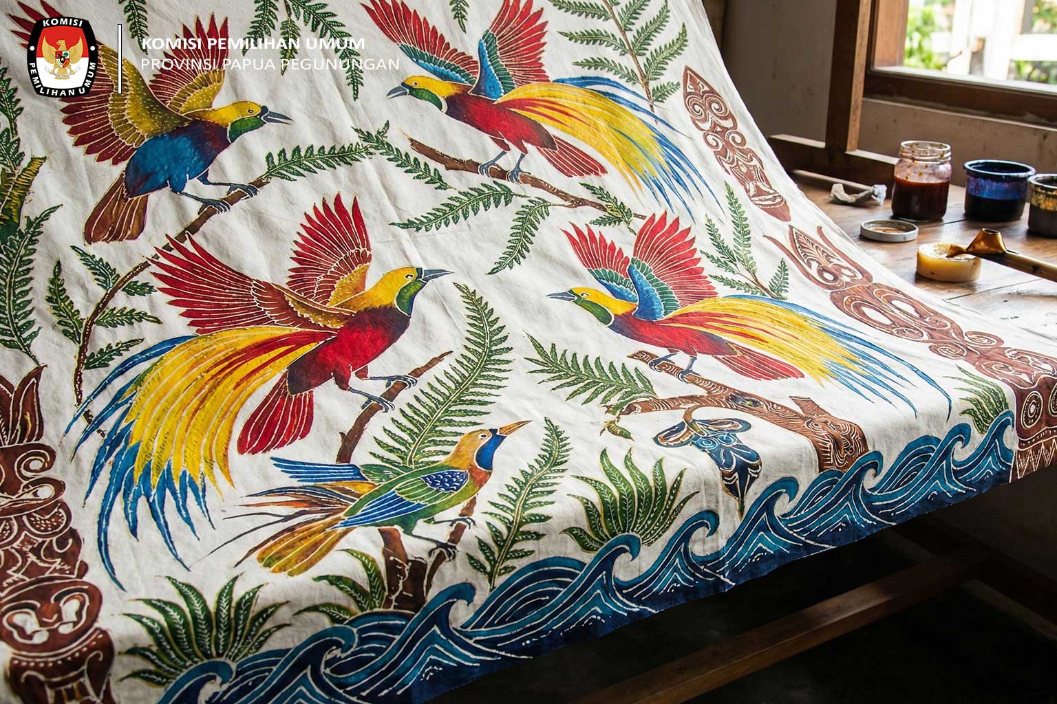 KPU PAPUAPEGUNUNGAN - Batik Khas Papua: Kekayaan Budaya dari Tanah Cenderawasih yang Mendunia