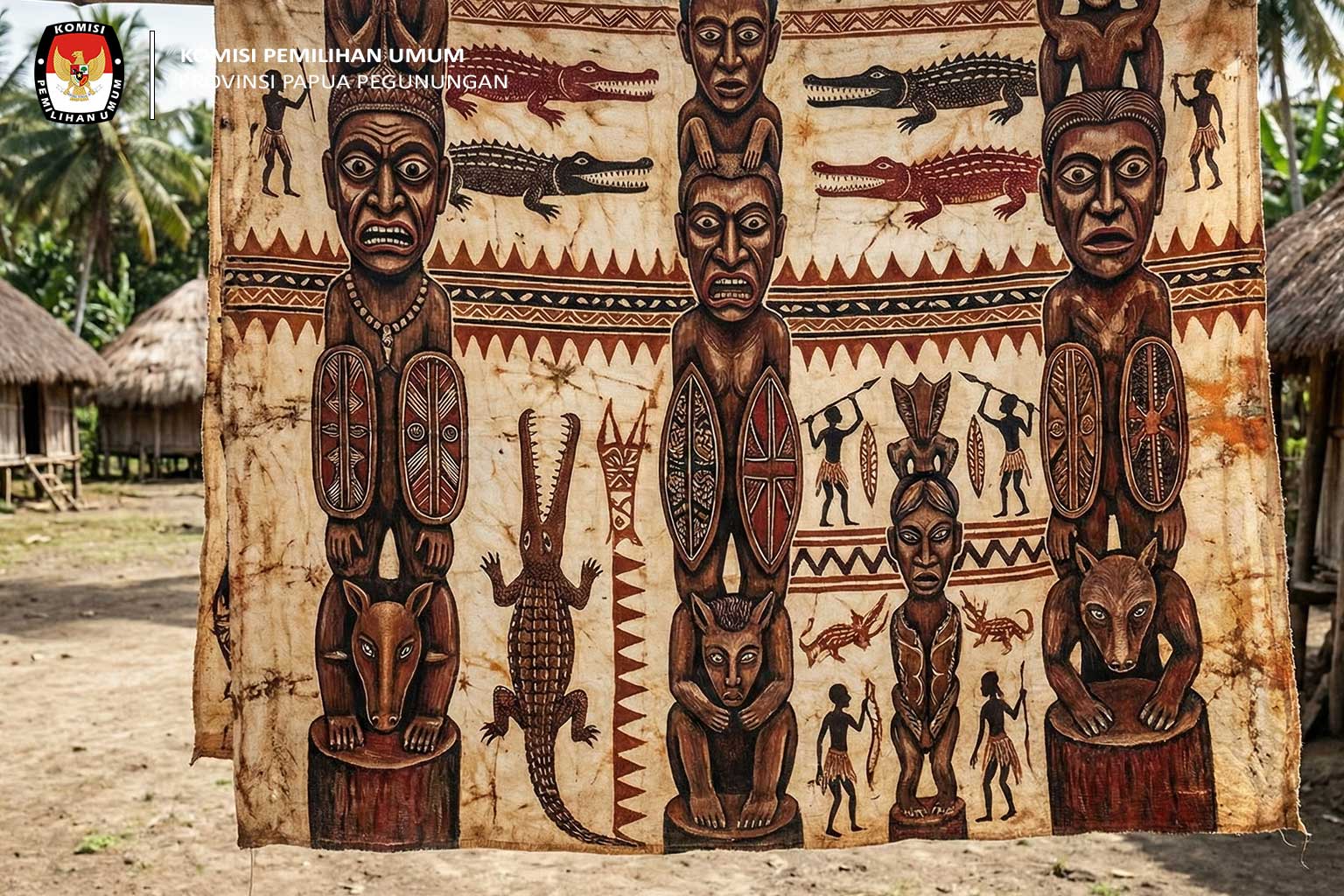 KPU PAPUAPEGUNUNGAN - Batik Khas Papua: Kekayaan Budaya dari Tanah ...